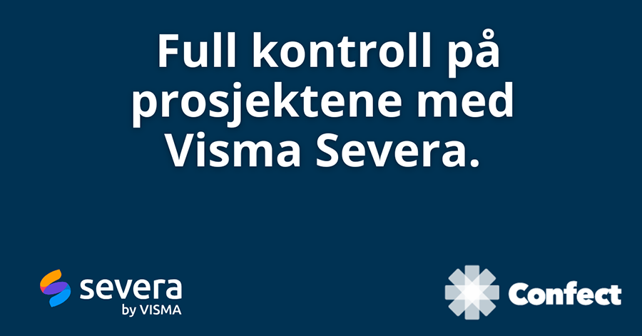 Visma Severa for prosjektbaserte bedrifter | Confect